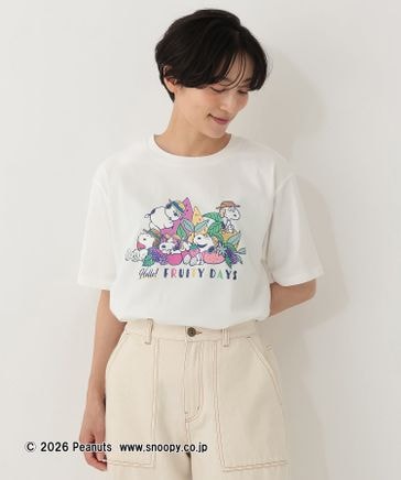 プリントTシャツ/PEANUTS | [公式]Afternoon Tea LIVING（アフタヌーンティー・リビング）通販