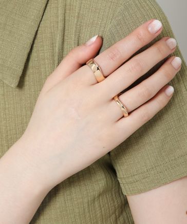 3.3Field Trip／2Pメタルラインセットリング | [公式]エーランド（ALAND）通販