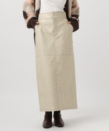 ≪予約≫[WEB限定／セットアップ対応]フェイクレザースカート | [公式]ベイフロー（BAYFLOW）通販