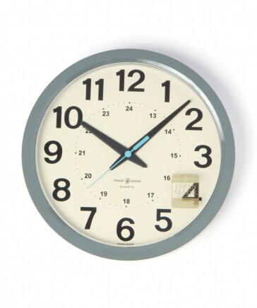 24-HOUR ROUND WALL CLOCK | [公式]ベイフロー（BAYFLOW）通販