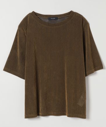 ストライプシアーベロアTEE SS | [公式]ジーナシス （JEANASIS）通販