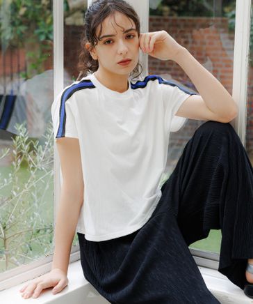 袖ラインTEE | [公式]ラコレ（LAKOLE）通販