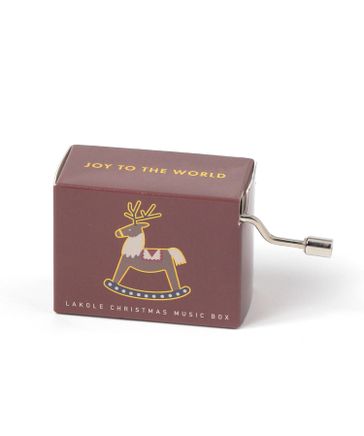 【WEB先行予約】手回しオルゴール[Joy to the Worldトナカイ] | [公式]ラコレ（LAKOLE）通販