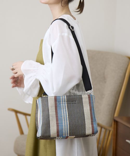 【WEB先行予約】マルチストライプ2WAYバッグ | [公式]レプシィム （LEPSIM）通販