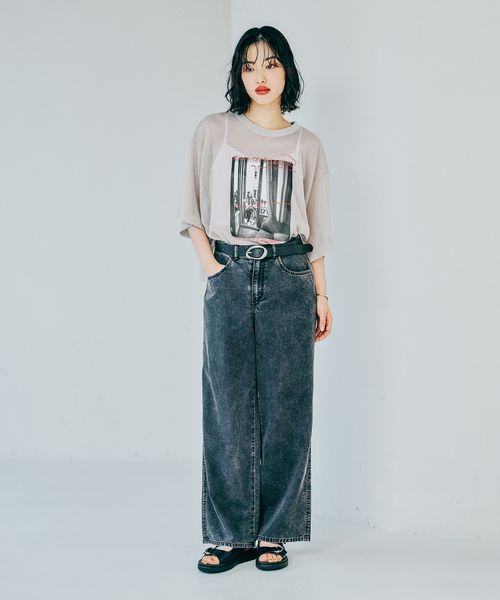 12ゲージシアーロゴ5分袖プルオーバー | [公式]レプシィム （LEPSIM）通販