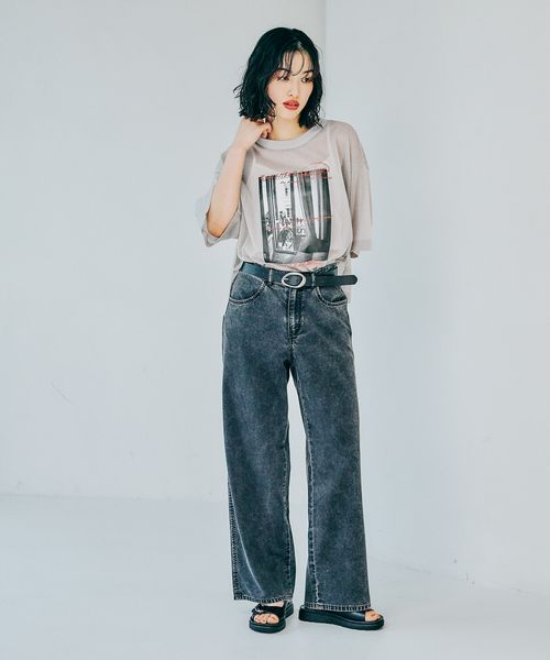 12ゲージシアーロゴ5分袖プルオーバー | [公式]レプシィム （LEPSIM）通販