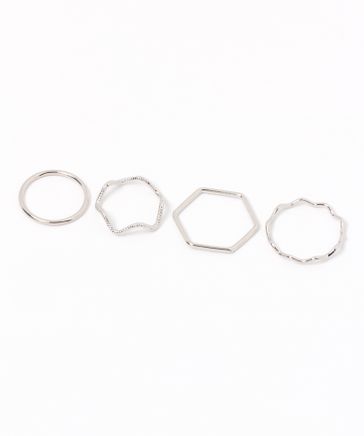 4SETメタルリング[tiny tiny(ティニーティニー)] | [公式]ニコアンド（niko and ...）通販