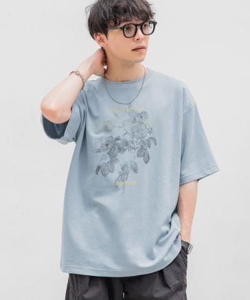 【WEB限定】フラワーモチーフ/バックプリントポンチTシャツ | [公式]レイジブルー（RAGEBLUE）通販