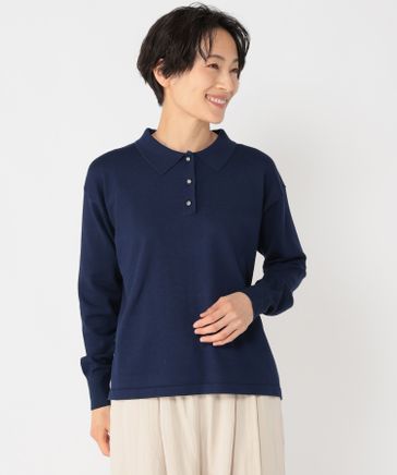 《ウタオ》長袖ポロニット | [公式]ウタオ（Utao:）通販